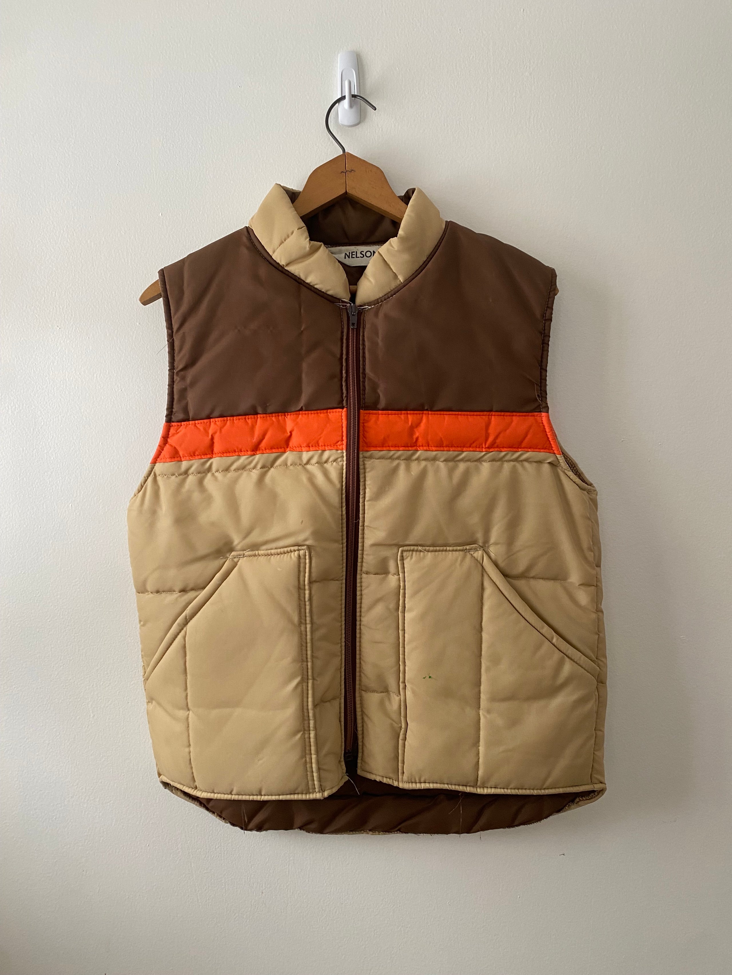 Vintage 70s Puffer Vest | Shop Vintage Alley